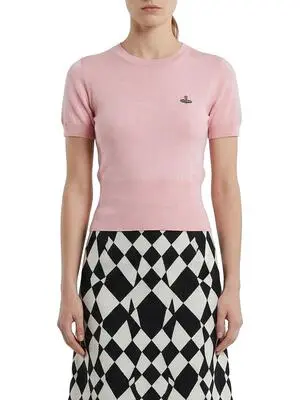 VIVIENNE WESTWOOD Short Sleeve Pullover - Pink