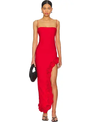 Majorelle Montauk Gown - Red