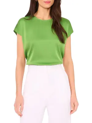 Halogen Halogen(r) Dolman Sleeve Jewel Neck Top Salted Lime