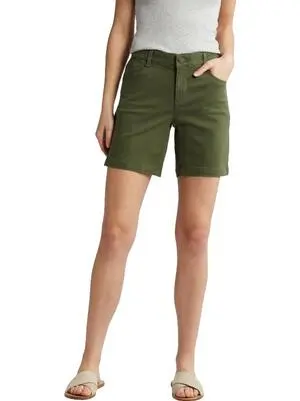 WIT & WISDOM Wit & Wisdom Mid Length Stretch Twill Shorts