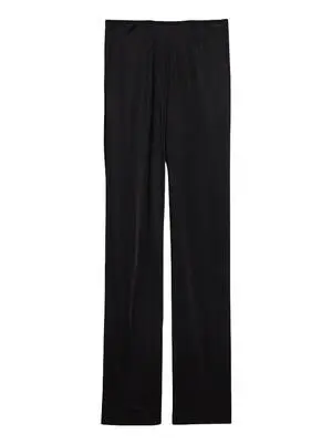 Helmut Lang Mid-rise Straight-leg Pants - Black