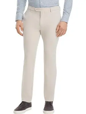 Peter Millar Crown Crafted Surge Performance Tailored Fit Trousers - Oatmeal