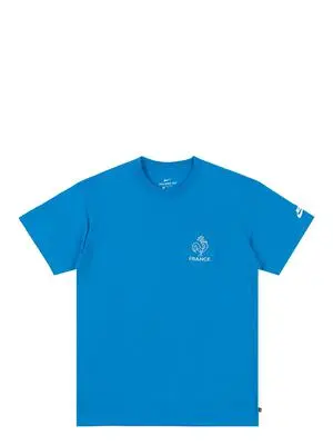Nike Sb X Parra France Federation Kit T-shirt 'neptune /white - Blue