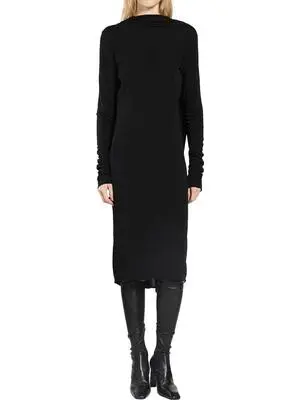 TOTÊME Cocoon Cape Dress - Black