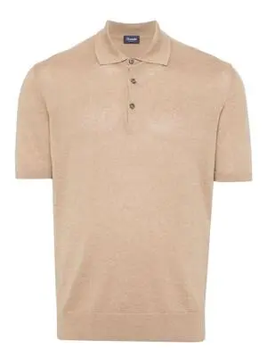 DRUMOHR Fine-knit Polo Shirt