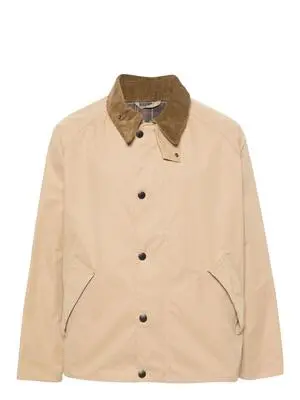 Barbour Gabardine Press-stud Jacket - Neutrals