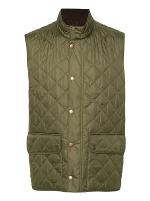 Barbour Diamond-quilted Gilet - Green