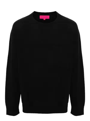 THE ELDER STATESMAN Nimbus Knitted Jumper - Black