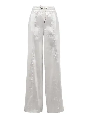 BRUNELLO CUCINELLI Brunello Cucinelli Metallic Wide-Leg Trousers