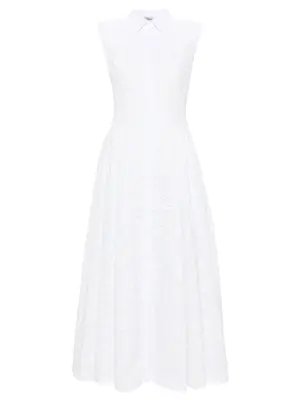 HUISHAN ZHANG Huishan Zhang Alain Broderie Anglaise Midi Dress