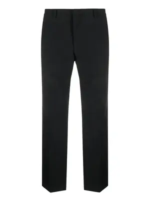 MODES Mid-rise Slim Cut Trousers - Black