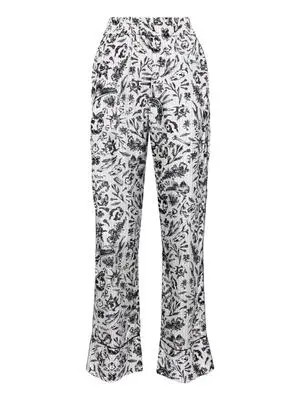 Off-White Tattoo-print Pyjama Pants - White
