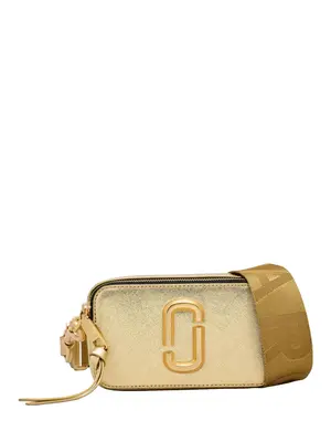 Marc Jacobs Marc Jacobs Metallic Snapshot Camera Bag Gold