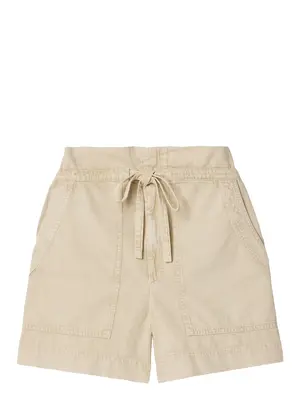 MARANT ETOILE Ipolyte Denim Shorts - Neutrals