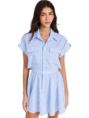 O.P.T Striped Mini Dress - Stripe