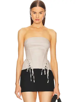 Lpa Pietra Corset Top - Mushroom