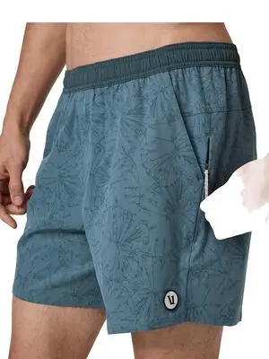 Vuori Maverick Volley Shorts - Light Deep Sea Water Lily