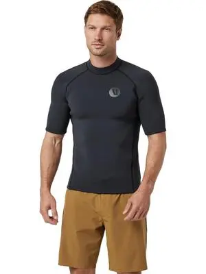 Vuori Short Sleeve Yulex Wetsuit Top - Washed Black