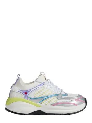 Dsquared2 Panelled Lace-up Sneakers - White