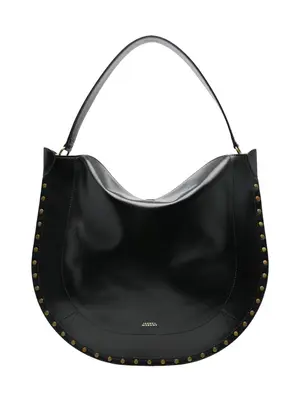 Isabel Marant Oskan Soft Shoulder Bag - Black