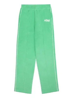 SPORTY & RICH Prince Sporty Terry Track Pants - Green