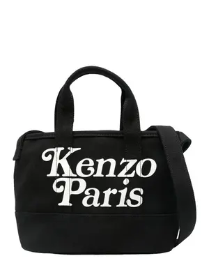 Kenzo Logo-print Tote - Black
