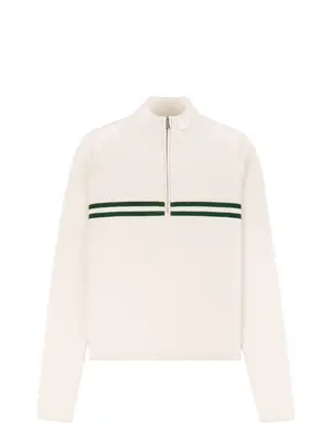 SPORTY & RICH Sporty & Rich Quarter-Zip Sweatshirt