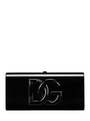 Dolce & Gabbana Logo Clutch - Black