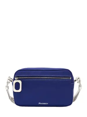 JW Anderson Logo-jacquard Shoulder Bag - Blue