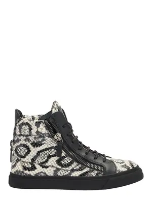 GIUSEPPE ZANOTTI Kriss High-top Sneakers - Black