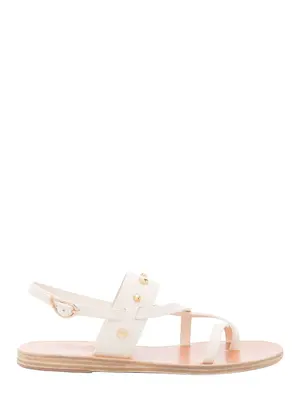 ANCIENT GREEK SANDALS Alethea Bee Leather Sandals - Neutrals
