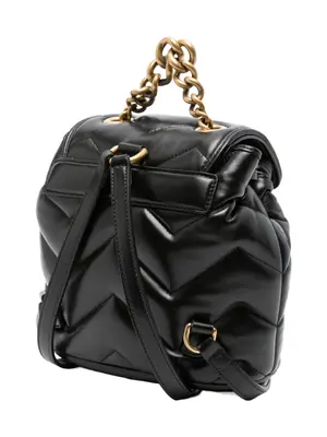 Gucci Gg Marmont Backpack - Black