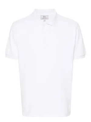 Woolrich Logo-print Cotton Polo Shirt - White