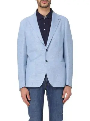 Tagliatore Blazer Gnawed Blue