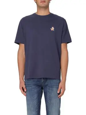 Maison Kitsuné T-shirt Men Blue