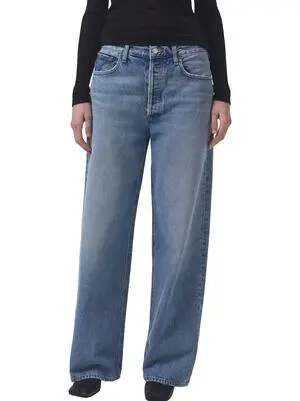 AGOLDE Low Slung Baggy Jeans - Libertine