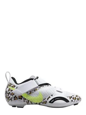 Nike Superrep Cycle Leopard - White/black/chutney