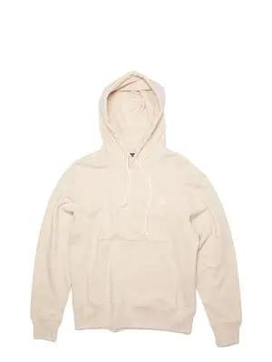 Acne Studios Face Patch Logo Hooded Sweatshirt - Oatmeal Melange