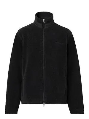 BURBERRY Embroidered Fleece Jacket