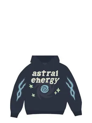 BROKEN PLANET Astral Energy Hoodie - Outer Space Blue