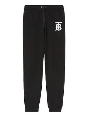 Burberry Gresham Tb Sweatpants - Black