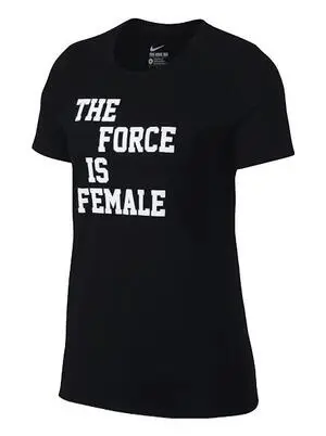 Nike Sportswear Force Is Female T-shirt - Black