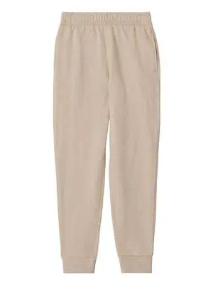 Burberry Embroidered Logo Knit Trackpants - Beige