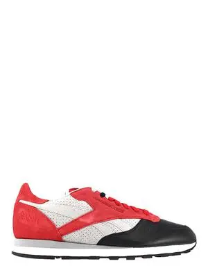 REEBOK Classic Leather R12 Stash Sneakers - Red/steel/black