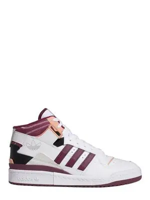 Adidas Forum Exhibit High Sneakers - Cloud White/victory Crimson/ambient Blush