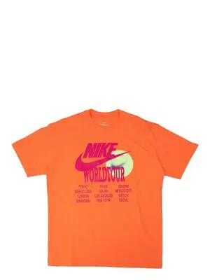 Nike Sportswear World Tour Tee Shirt - Turf Orange