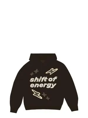 BROKEN PLANET Shift Of Energy Hoodie - Dark Brown