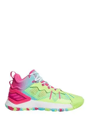 Adidas D Rose Son Of Chi Godspeed Sneakers - Pulse Aqua/shock Pink/signal Green