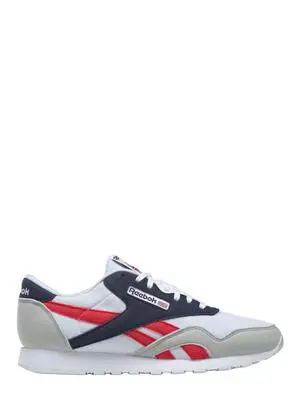 REEBOK Classic Nylon Sneakers - White/vector Navy Blue/primal Red