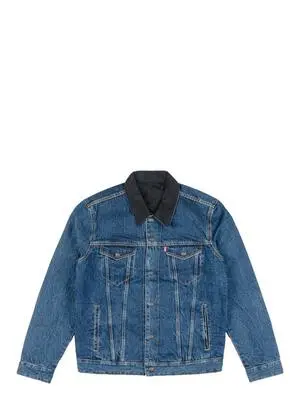 JORDAN X Levi's Reversible Trucker Jacket - Indigo